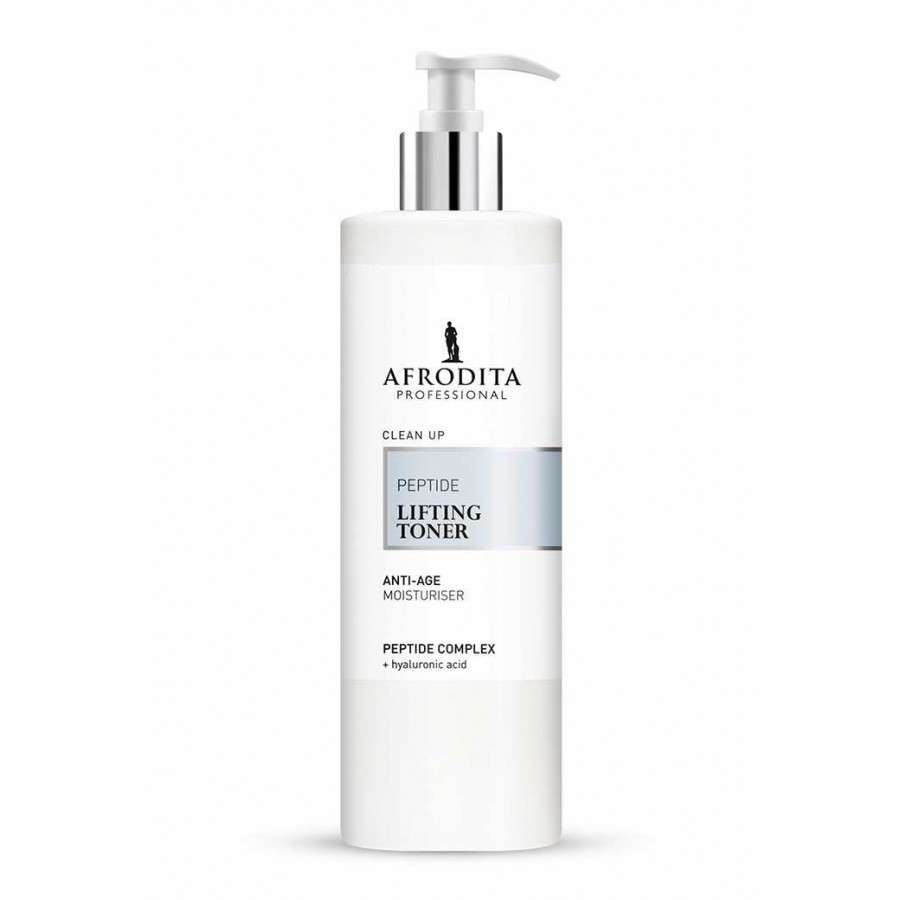Lifting toner with peptides